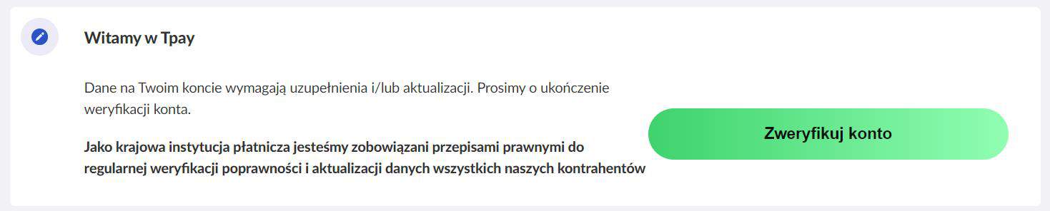 Konfiguracja Tpay - Baza wiedzy